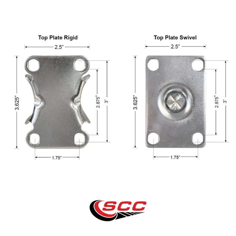 Service Caster 4 Piece Polyurethane Caster Set - Wayfair Canada Service Caster 4 Piece Polyurethane Caster Set - Wayfair Canada